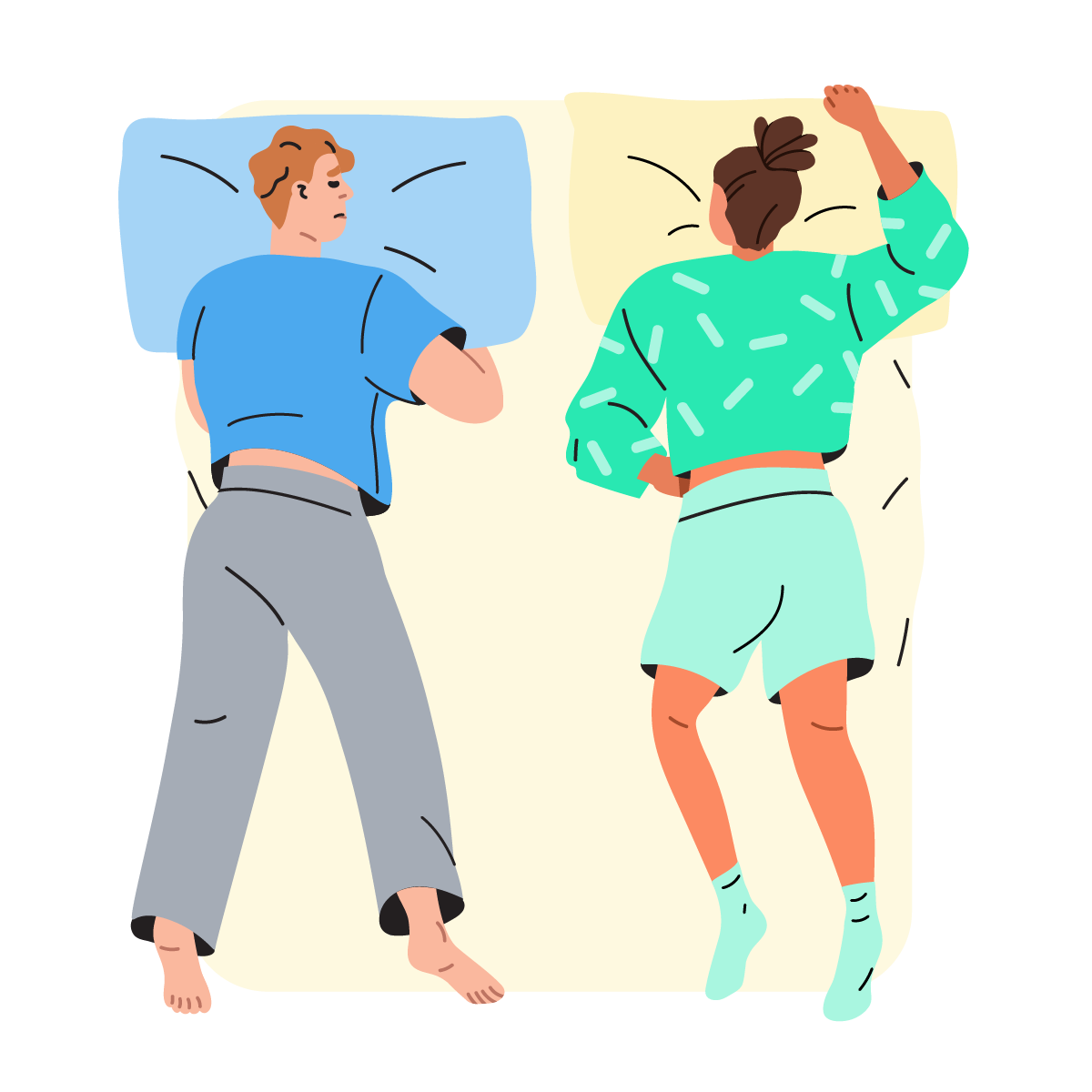 Common Couple Sleeping Positions and What They Mean